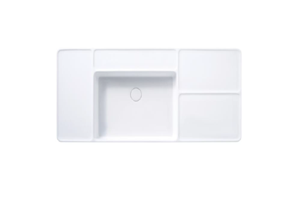 Cotto Patchwork Wall Hung Basin C0456-1 – Sanitec Import Ventures