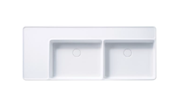 Cotto Patchwork Wall Hung Double Basin C0457-3 – Sanitec Import Ventures