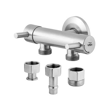 VRH Wall Tap with 2 Outlets and 3 hose connectors HFVSB-7120K13 ...